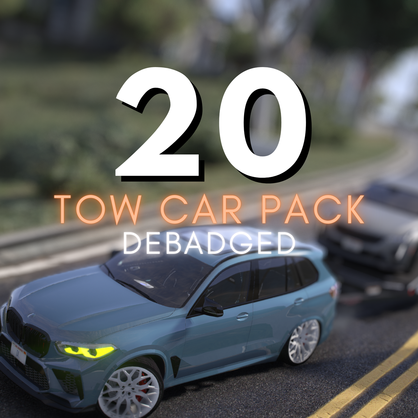 FiveM Debadged Tow 20 Car Pack – DigitalLatvia