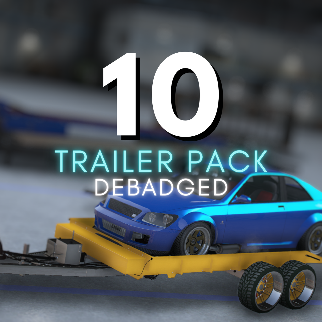 FiveM Debadged Trailer Pack | 10 Trailers | Templates | GTA 5 ...