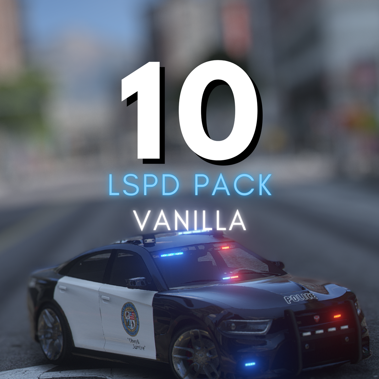 FiveM Police Vanilla LSPD Pack | 10 Vehicles | Templates | Callsigns ...