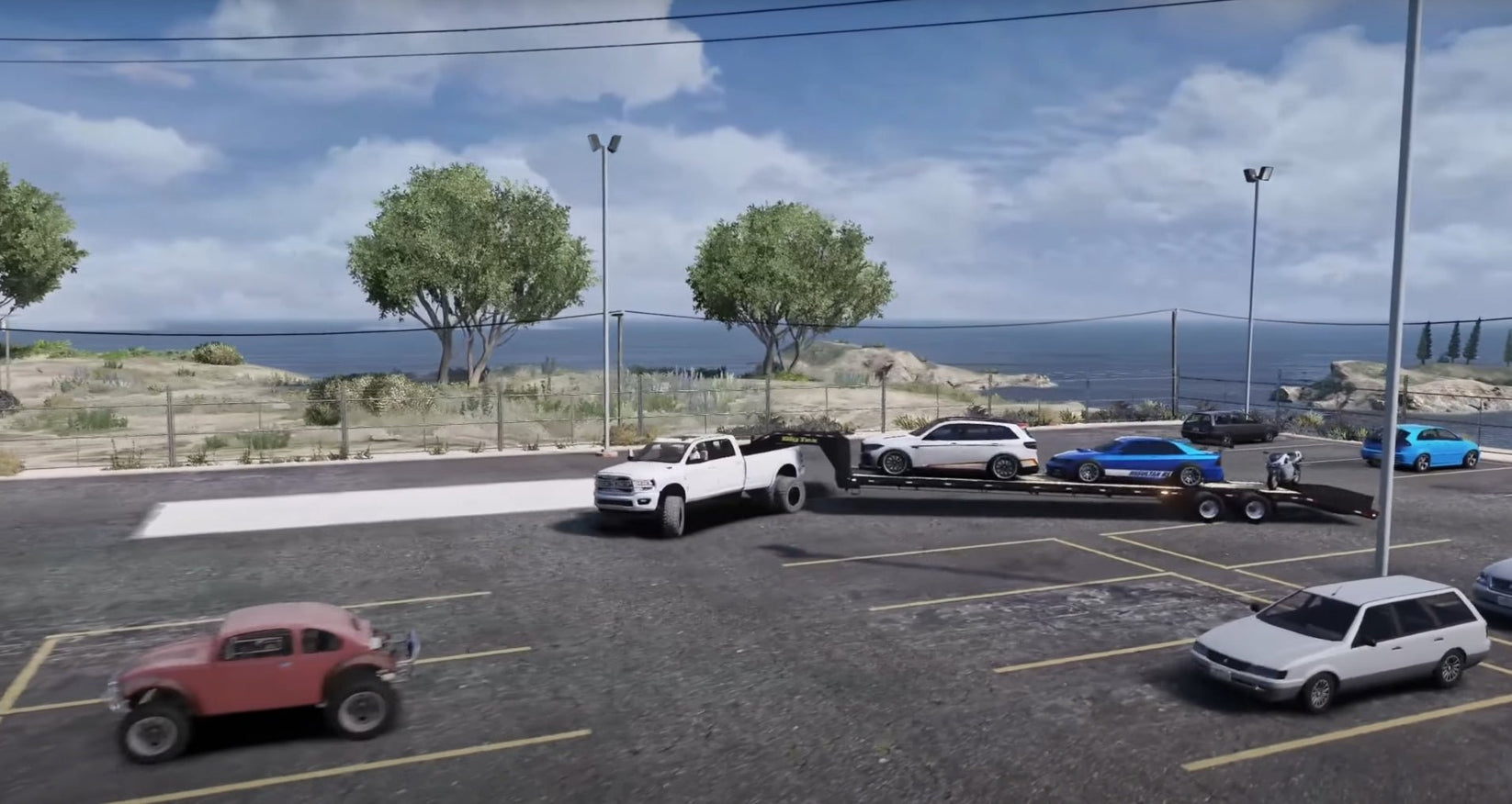 FiveM Tow Car Script [Standalone, ESX, QB] | Winch | Towing | Attach ...